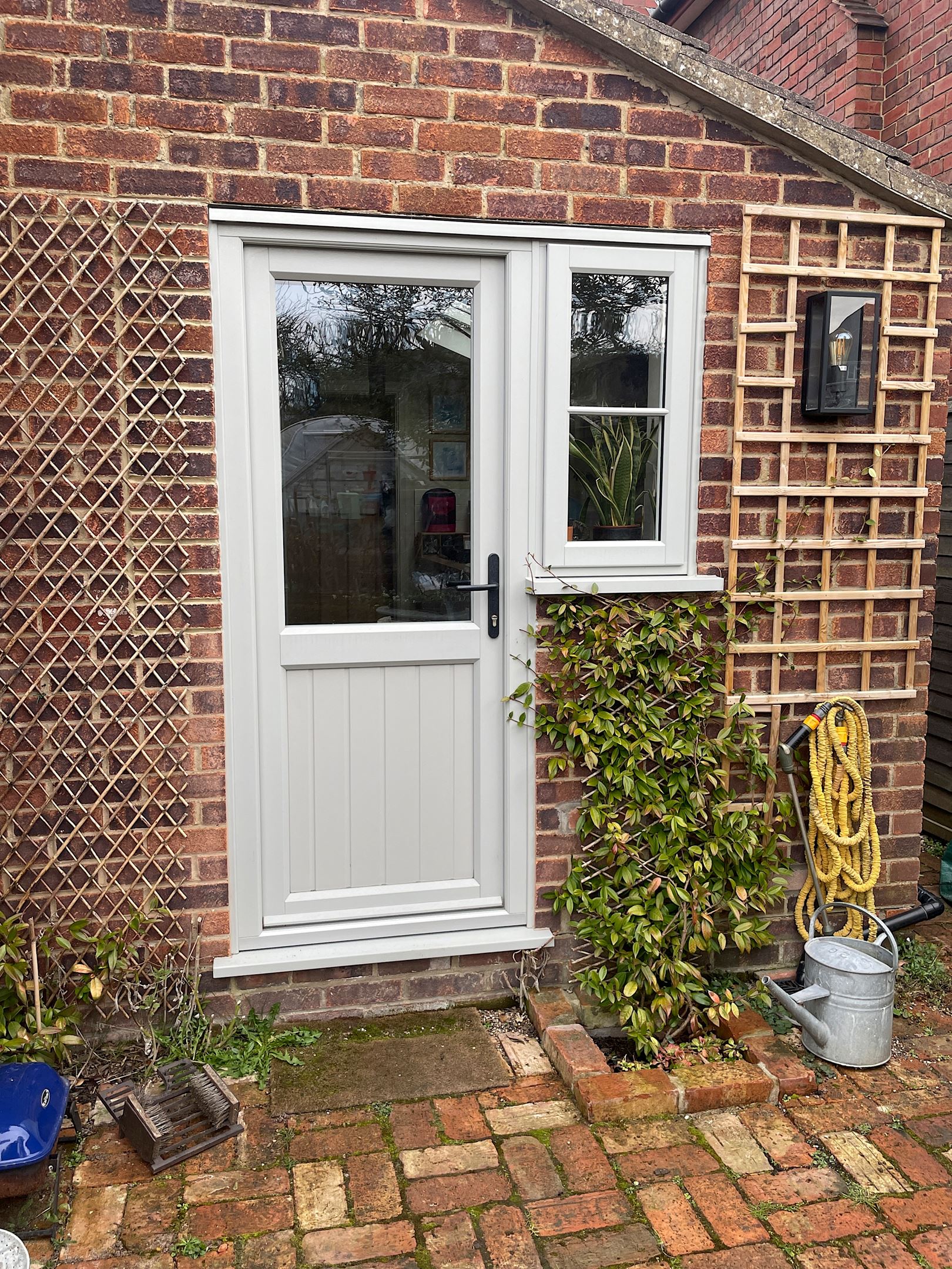 Timber-Look Patio Doors in a Gloucestershire Extension
